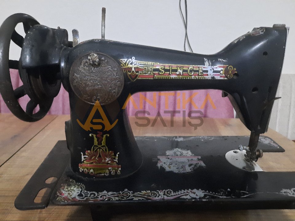 100 yıllık singer dikiş makinası