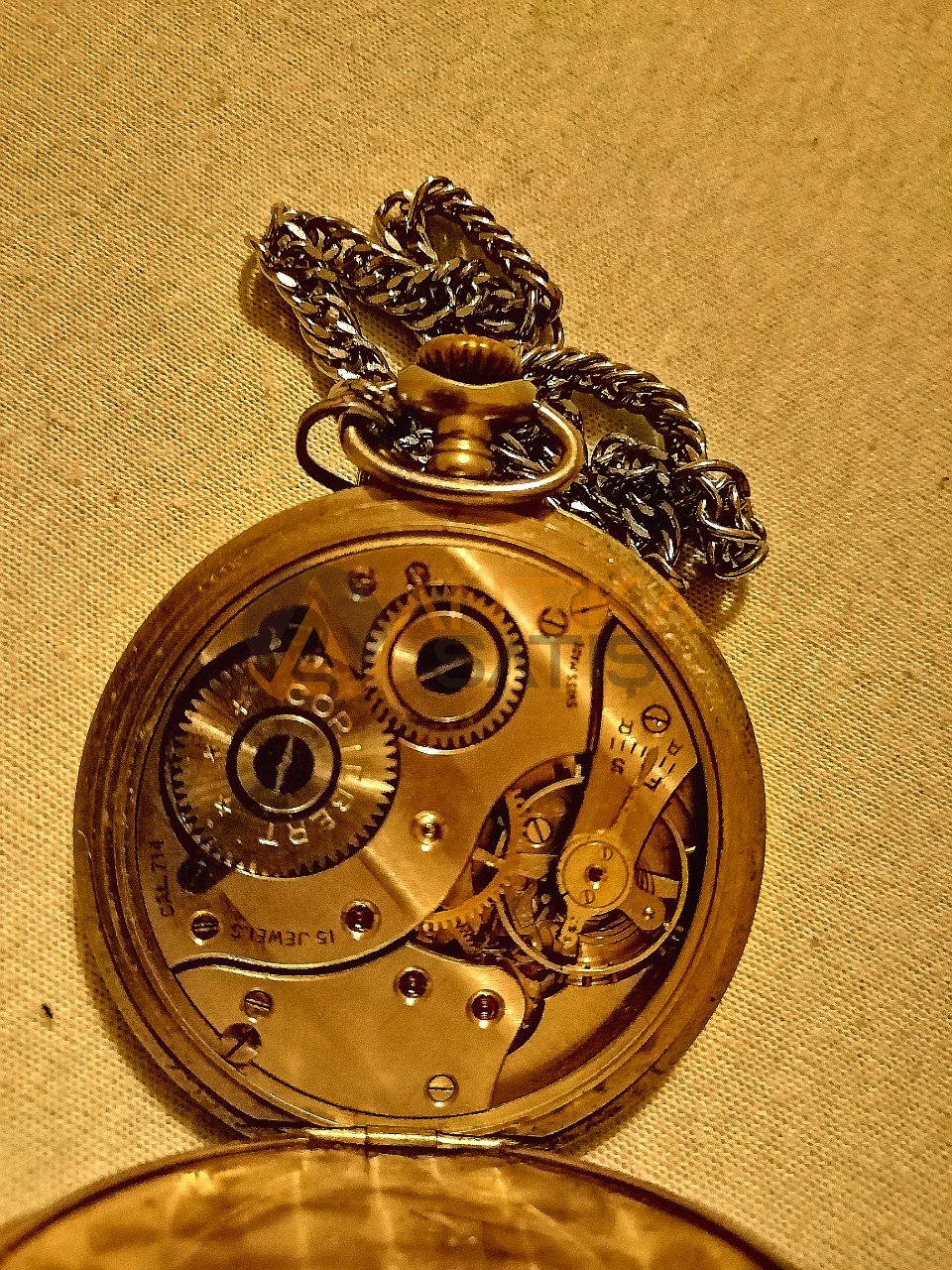 isviçre yapımı Cortebert marka 100 yıllık cep saati