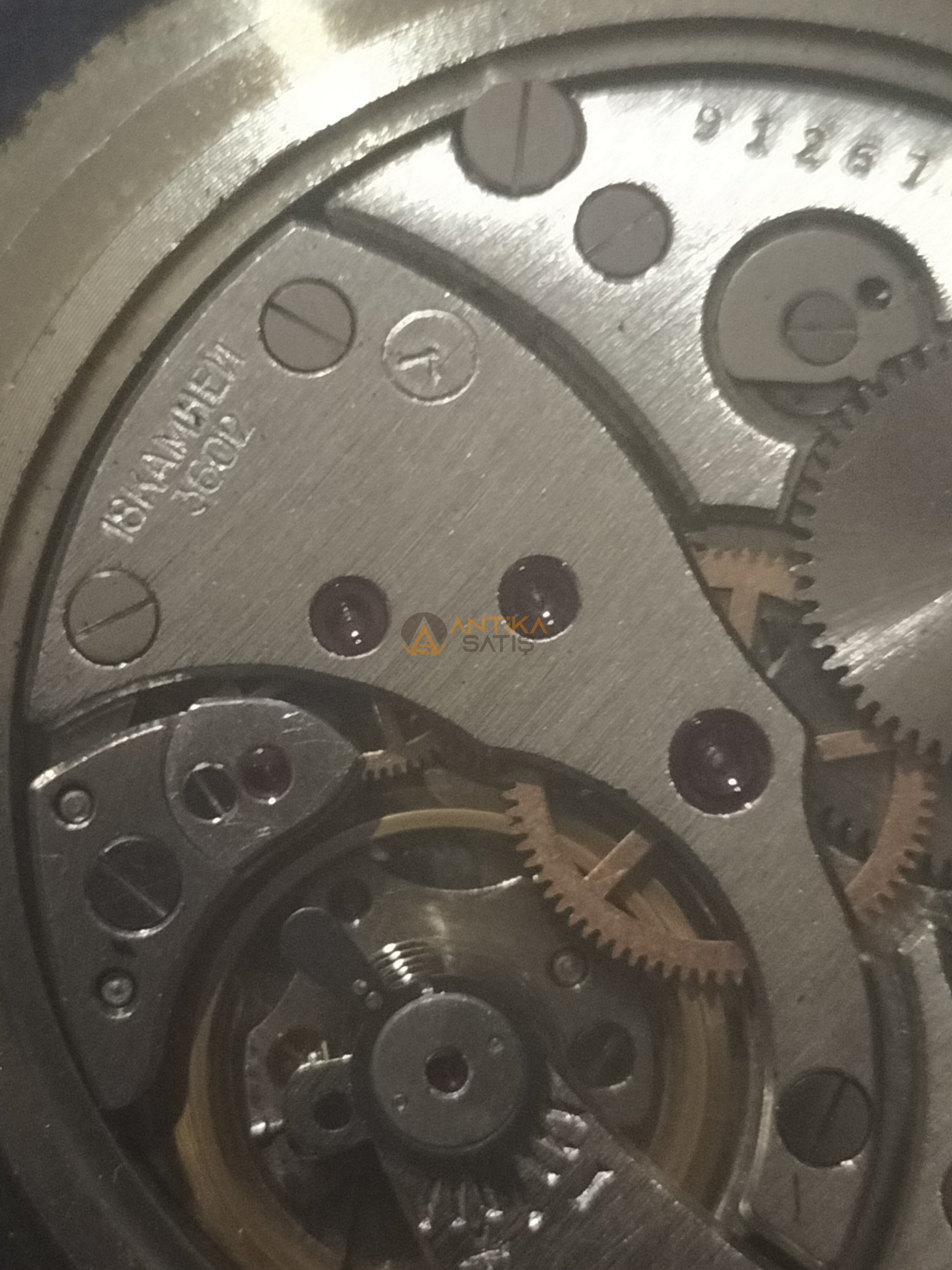 SERKİSOF 18 JEWELS İLK ÜRETİM EL YAPIMI KAMHEN 3602